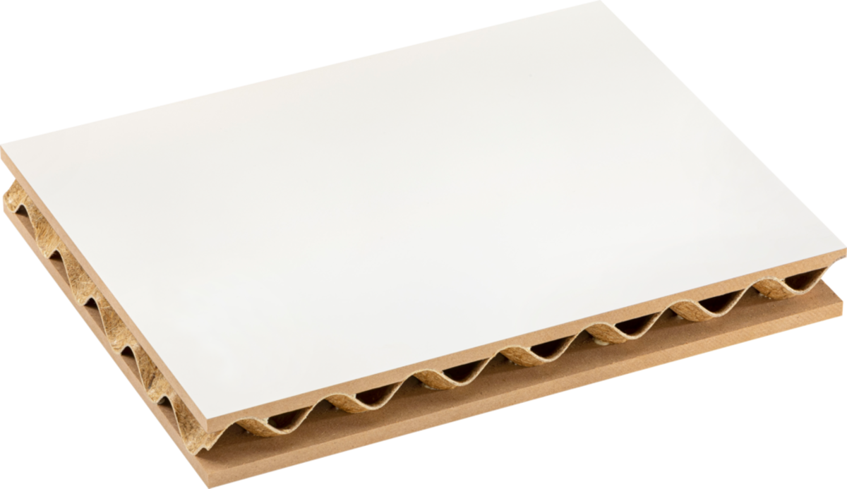 lisocore® Leichtbauwerkstoff MDF beschichtet K0101 SM Weiß